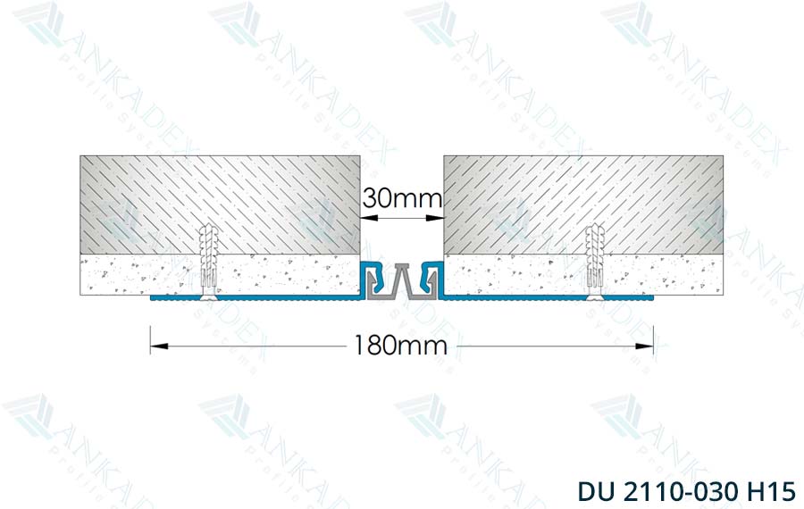 DU 2110-030 H15 - Sıva Üstü Duvar Tavan Profilleri- Ankara Teknik Yapı